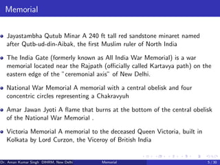 Concept of Memorial, Definition, and types of Archeological evidences ...