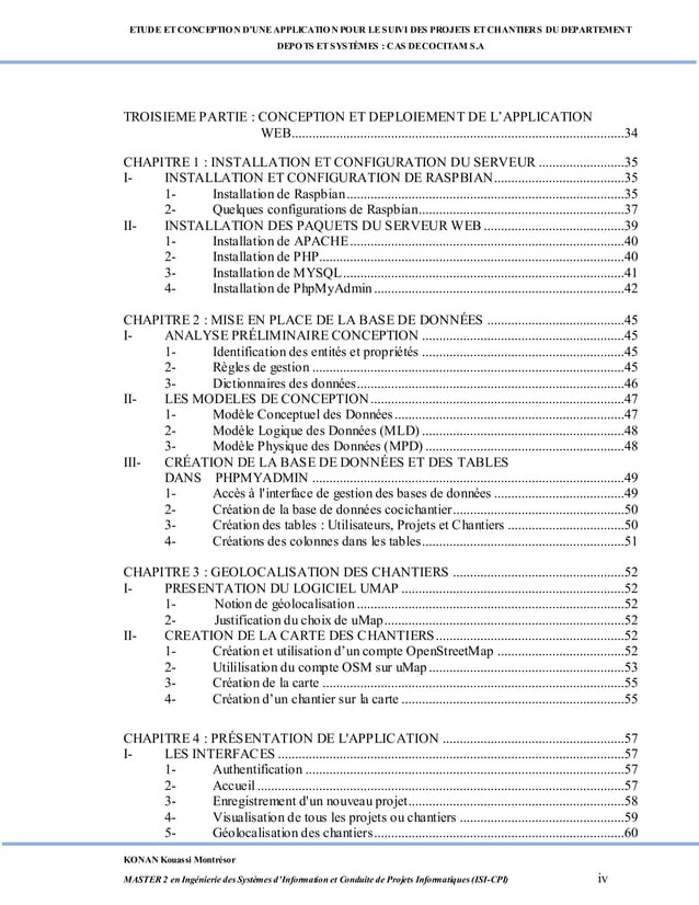Mémoire de Master 2 | PDF