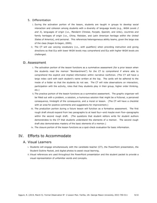 Memoir Writing with a Problem-and-Solution Structure | PDF