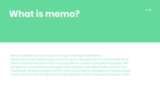 Pembahasan Memo kelas X | PDF