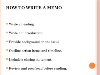 How to write memo & memo format and elements.pptx