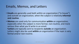 -MEMO, LETTER, AND EMAIL FORMATTING (1).pptx