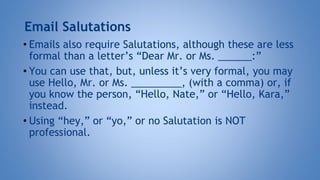 -MEMO, LETTER, AND EMAIL FORMATTING (1).pptx