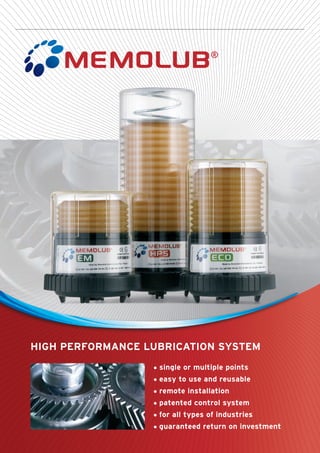 Memolub Lubrication Systems | PDF