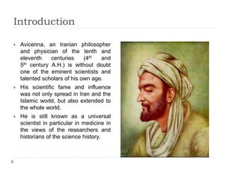 Avicenna Influence on European Medicine | PPTX