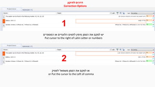 Correct alignment of bi-directional text in memoQ | PPTX