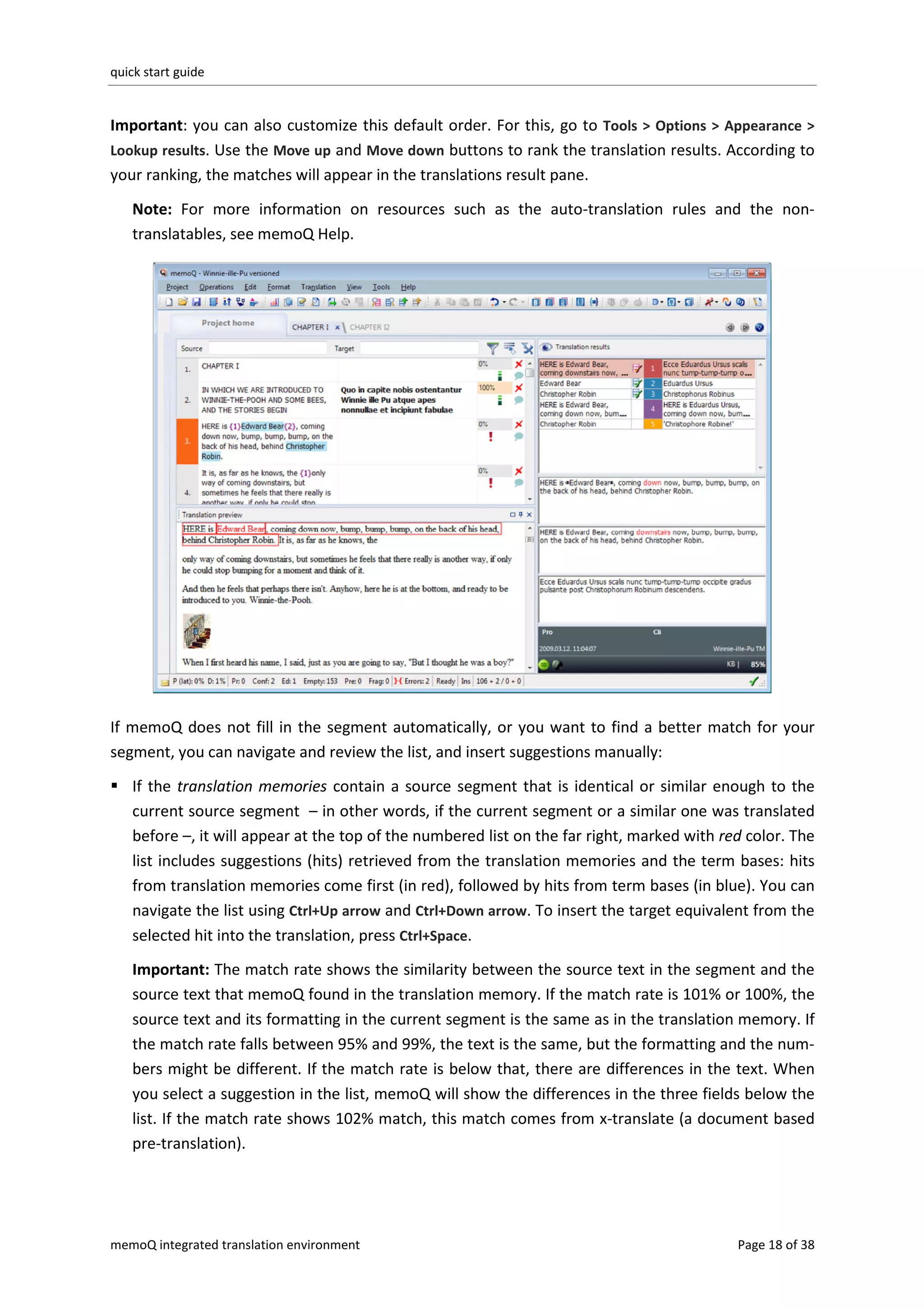 Guide to MemoQ | PDF
