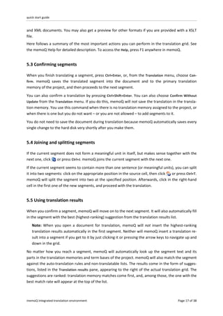 Guide to MemoQ | PDF | Desktop Publishing | Computer Software and Applications