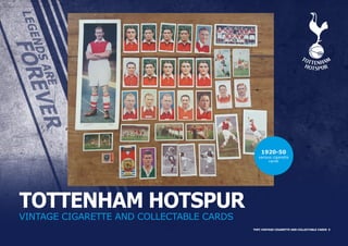 Spurs Football Cards | PDF | Soccer | Sports