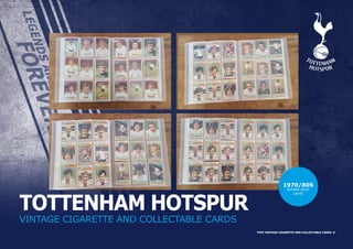 Spurs Football Cards | PDF | Soccer | Sports