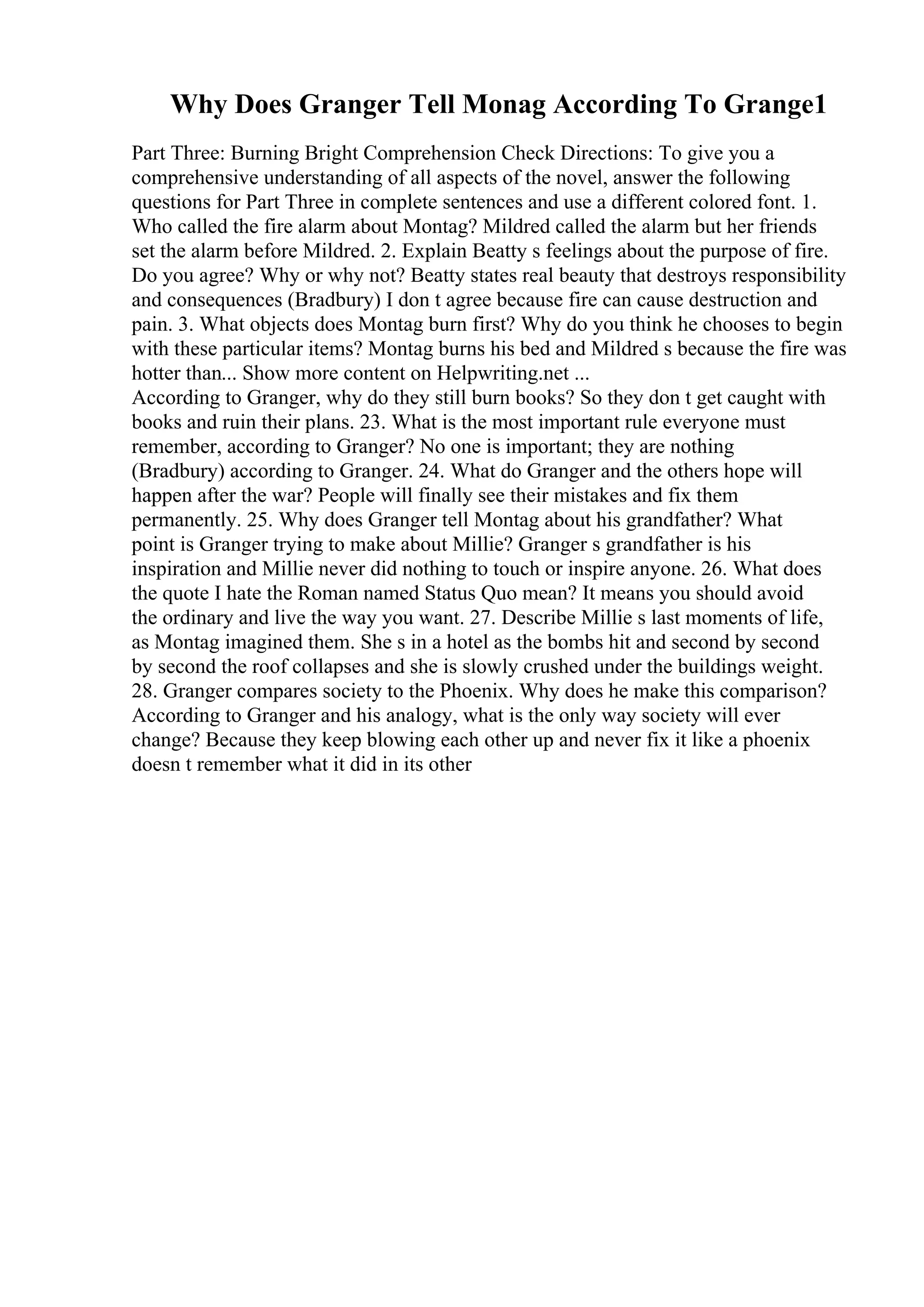Memorable Experience Essay | PDF