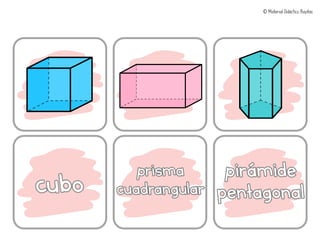 Memorama Cuerpos Geometricos PARA PRIMARIA | PDF