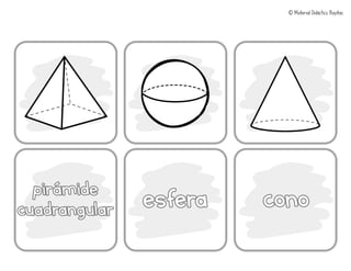 Memorama Cuerpos Geometricos PARA PRIMARIA | PDF