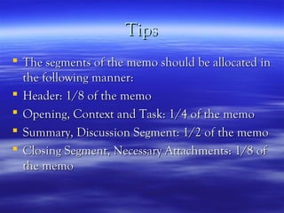 Memorandum | PPT