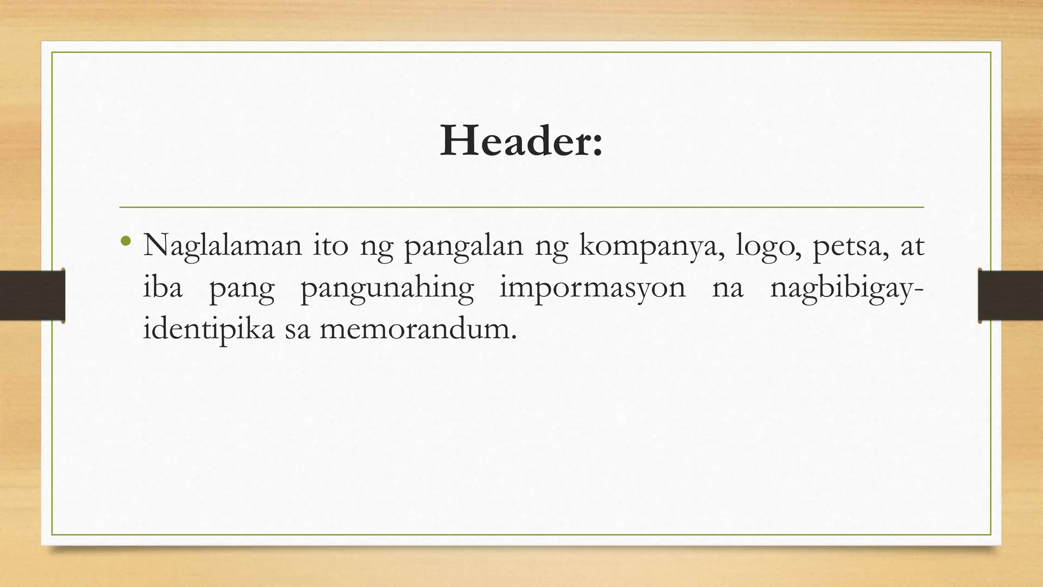 MEMORANDUM (Halimbawa at kahulugan).pptx