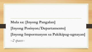 MEMORANDUM (Halimbawa at kahulugan).pptx