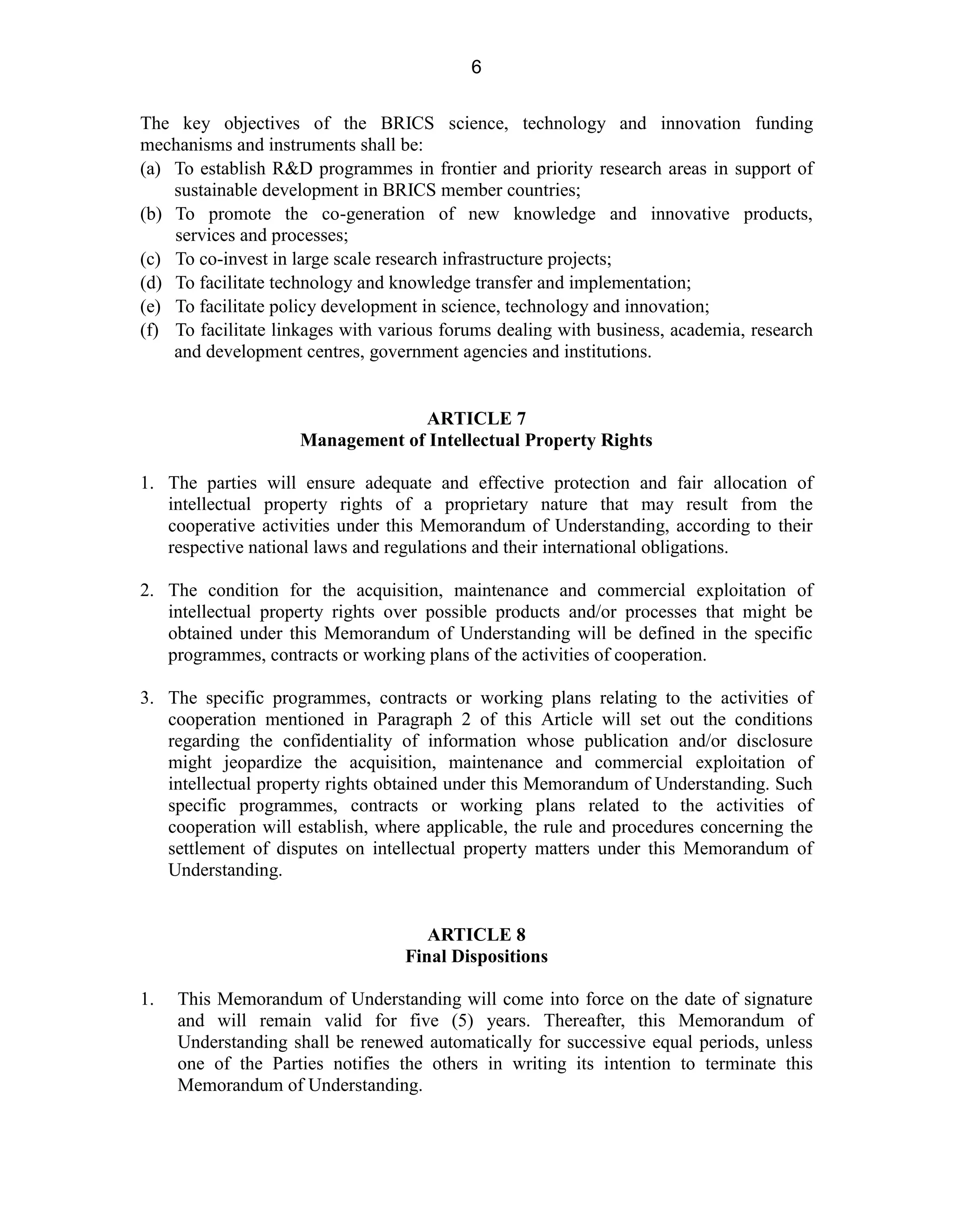 BRICS Memorandum-of-Understanding-on-BRICS-Cooperation-In-Science ...