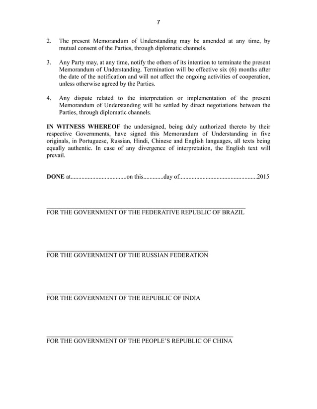 BRICS Memorandum-of-Understanding-on-BRICS-Cooperation-In-Science ...