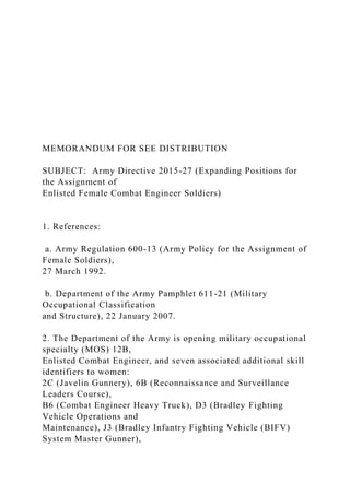 MEMORANDUM FOR SEE DISTRIBUTION SUBJECT Army.docx