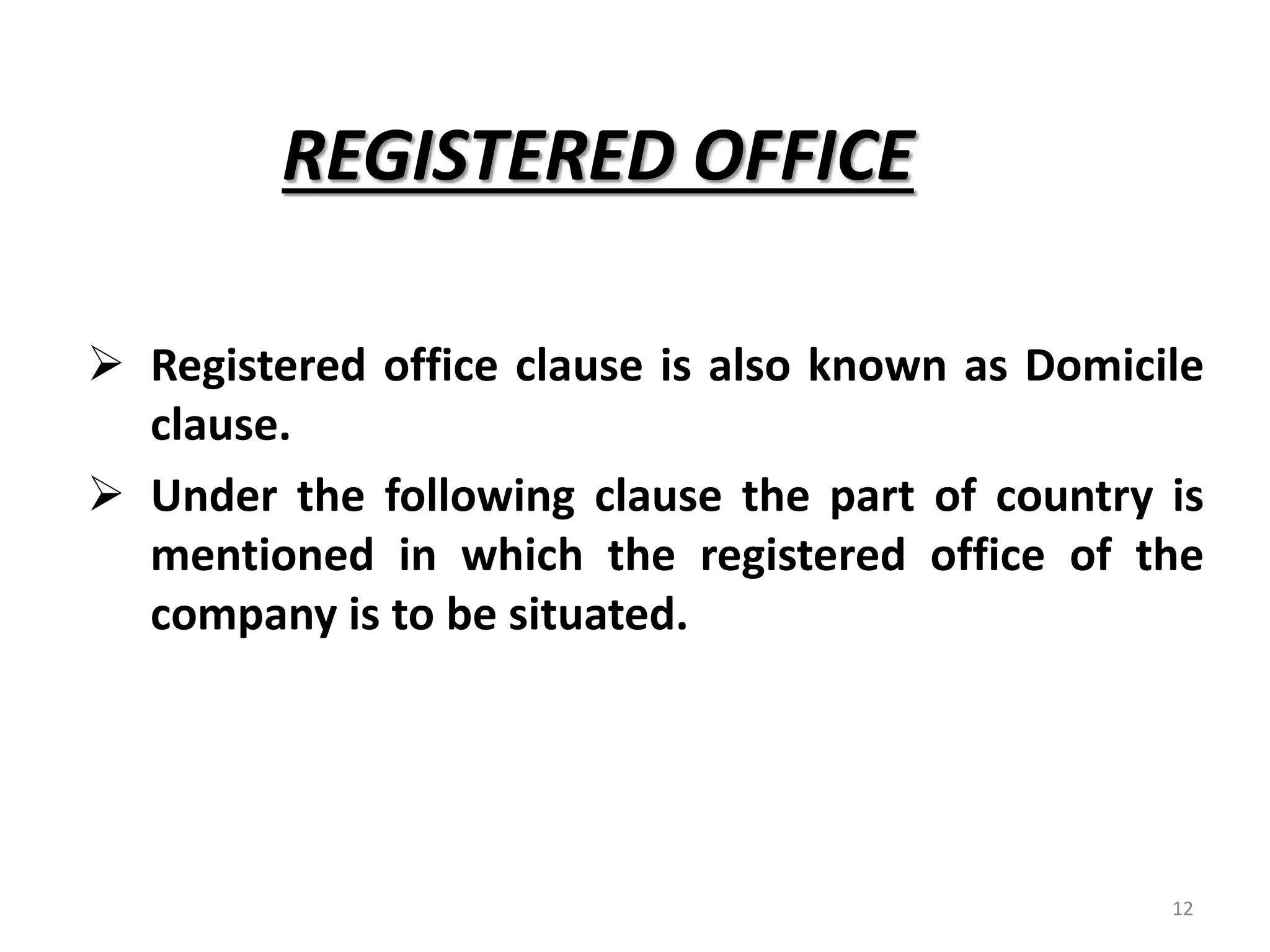 Memorandum of association | PPTX