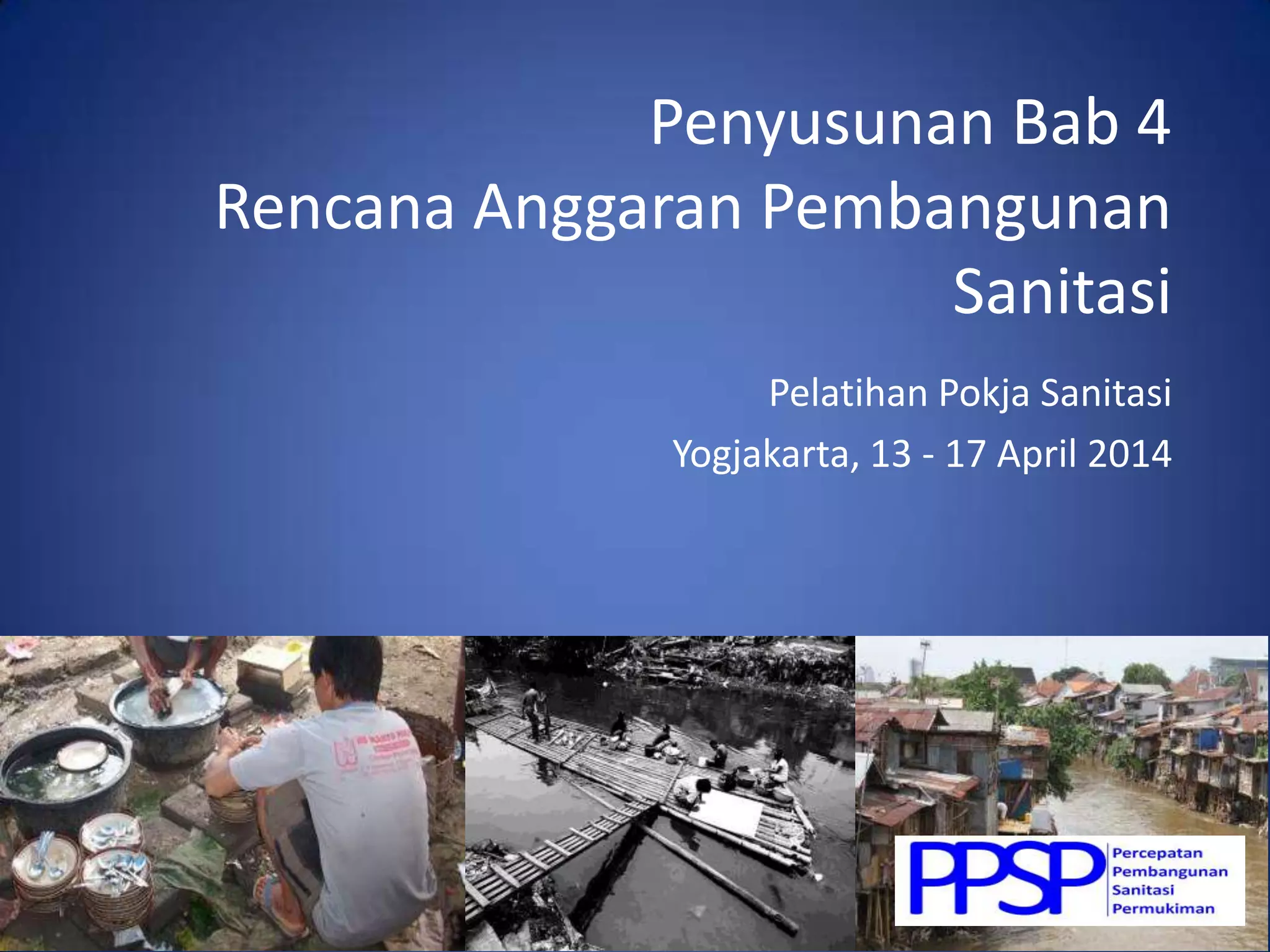 Rencana Anggaran Sanitasi | PPT