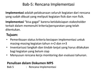 Memorandum Program - 5 Rencana Implementasi | PDF