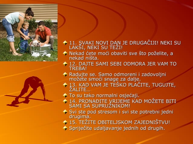 Memorandum roditeljima | PPT