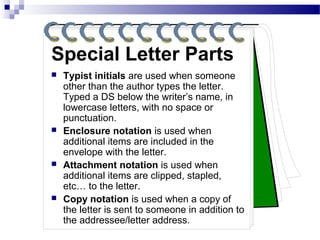 Memorandums and letters powerpoint | PPT