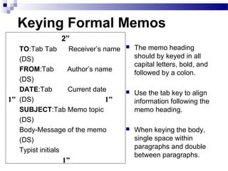 Memorandums and letters powerpoint | PPT