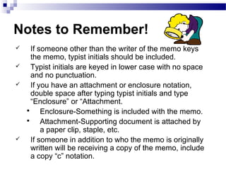 Memorandums and letters powerpoint | PPT