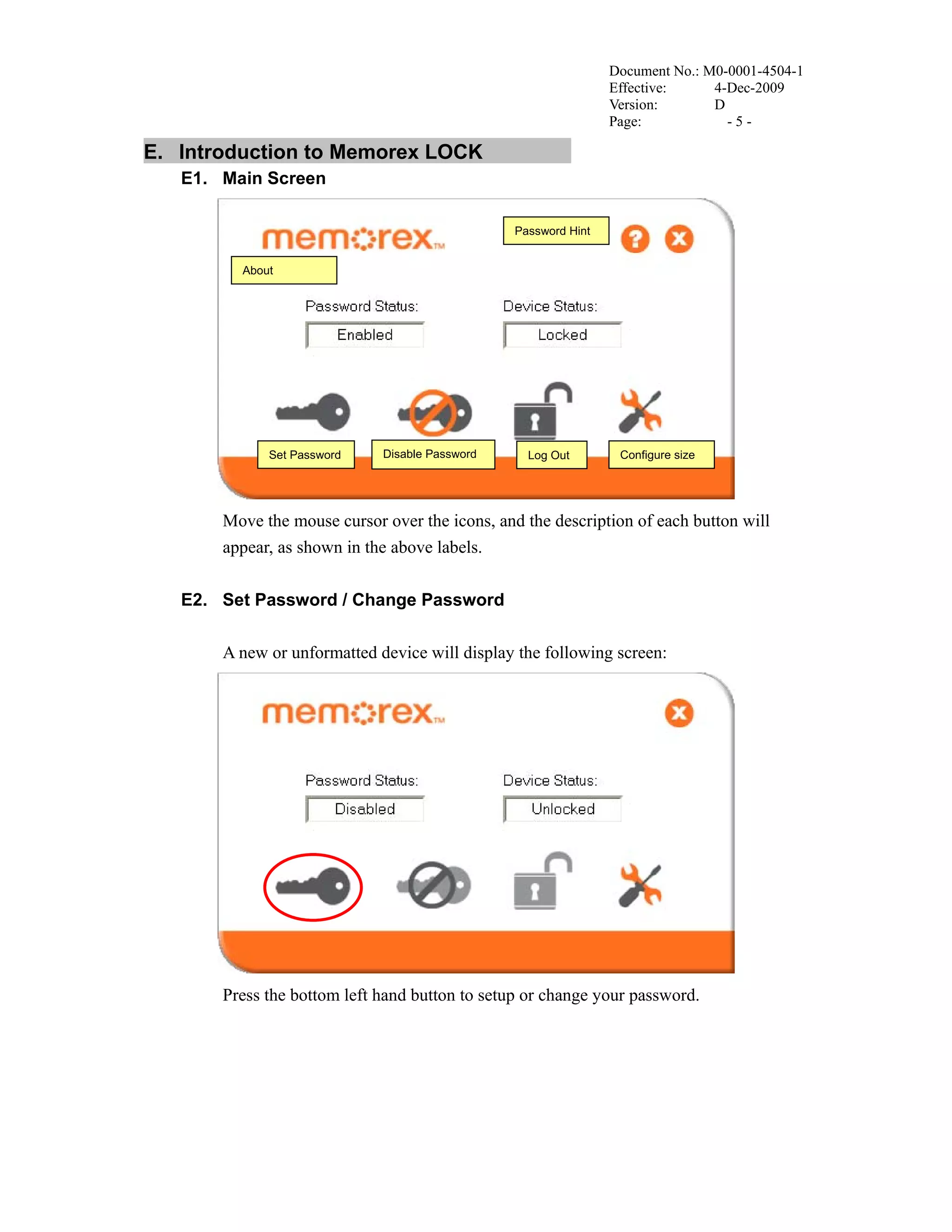 Memorex lock usermanual v224 d | PDF