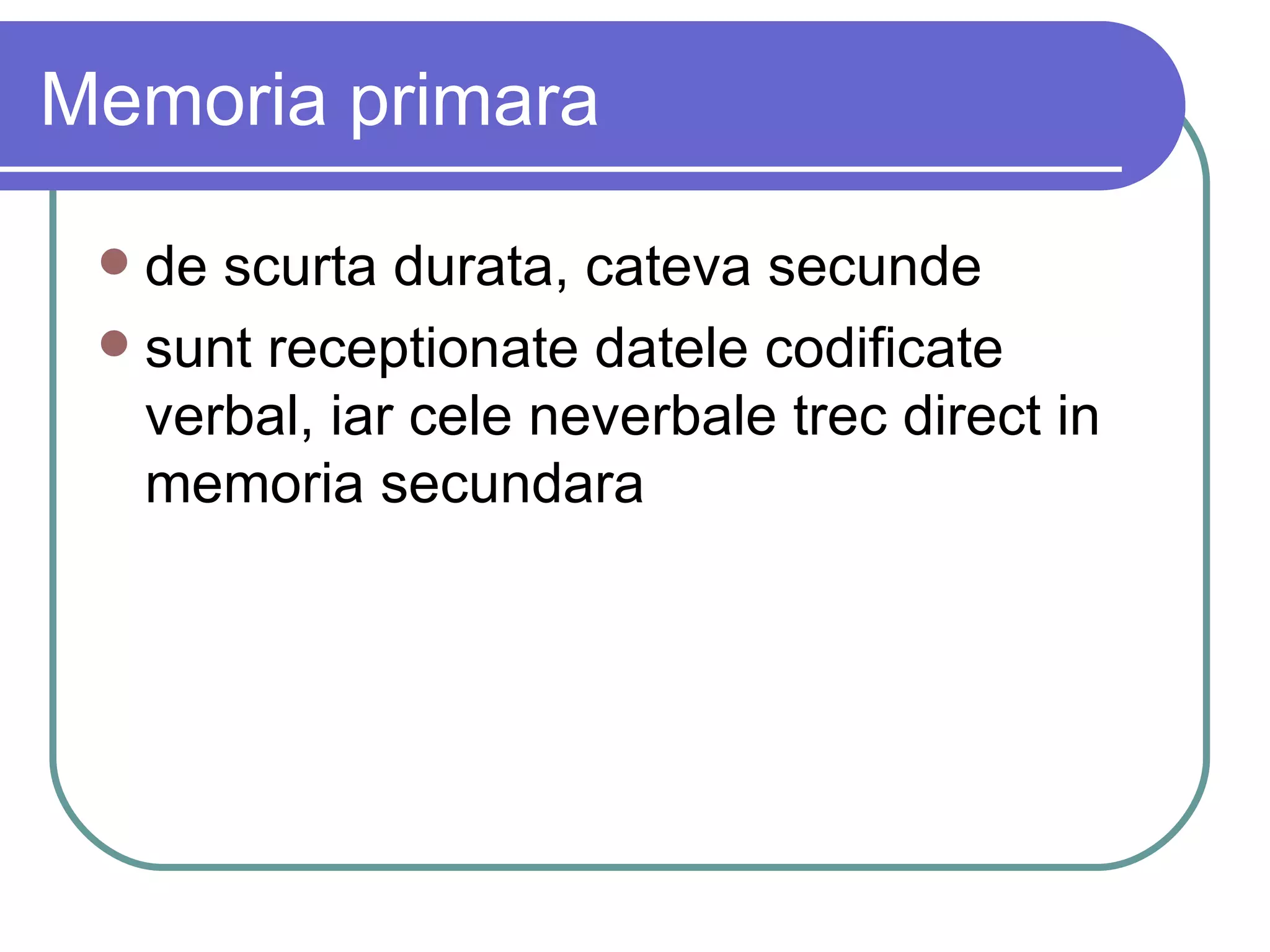 Memoria | PPT