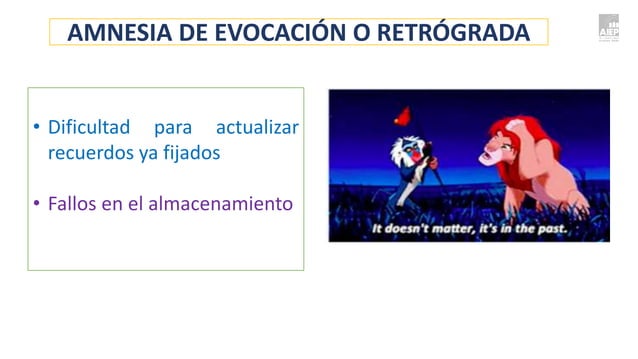 historia de la memoria, desde los modelos de tulving y alteraciones | PPT