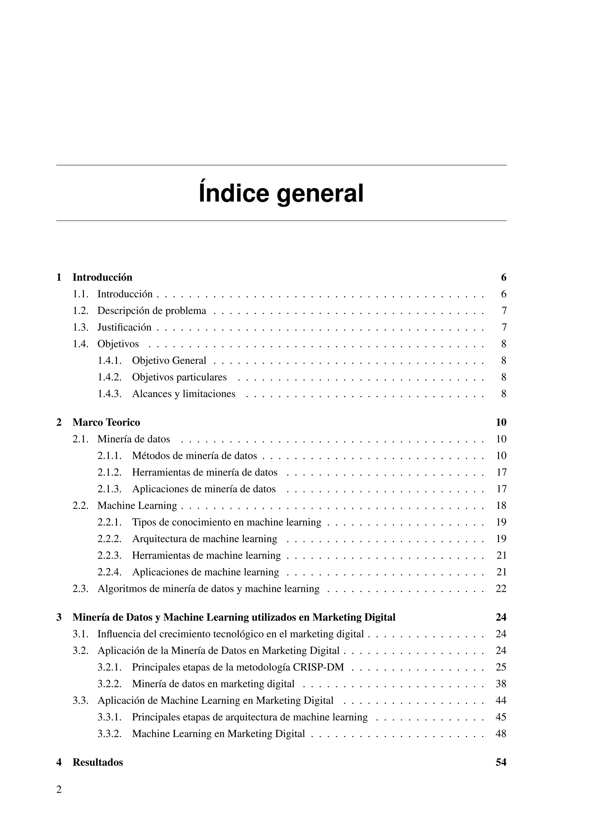 Análisis del uso de algoritmos de Minería de Datos y Machine Learning ...