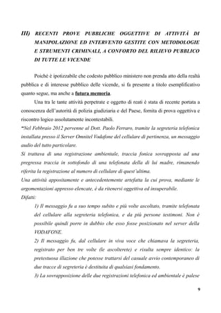 Memoria e 415 bis cpp marzo 2014 | DOC