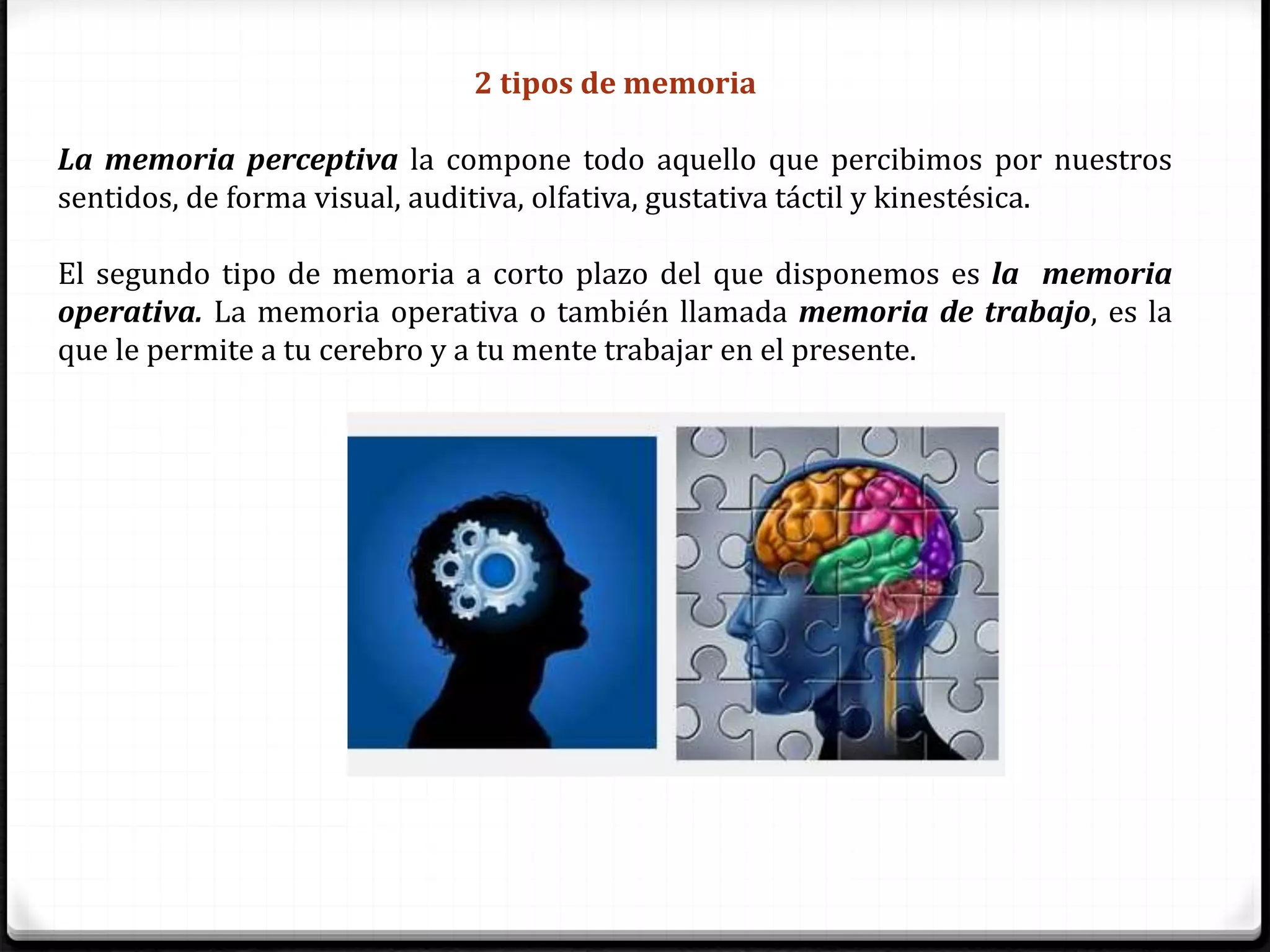 Memoria a corto plazo | PPT