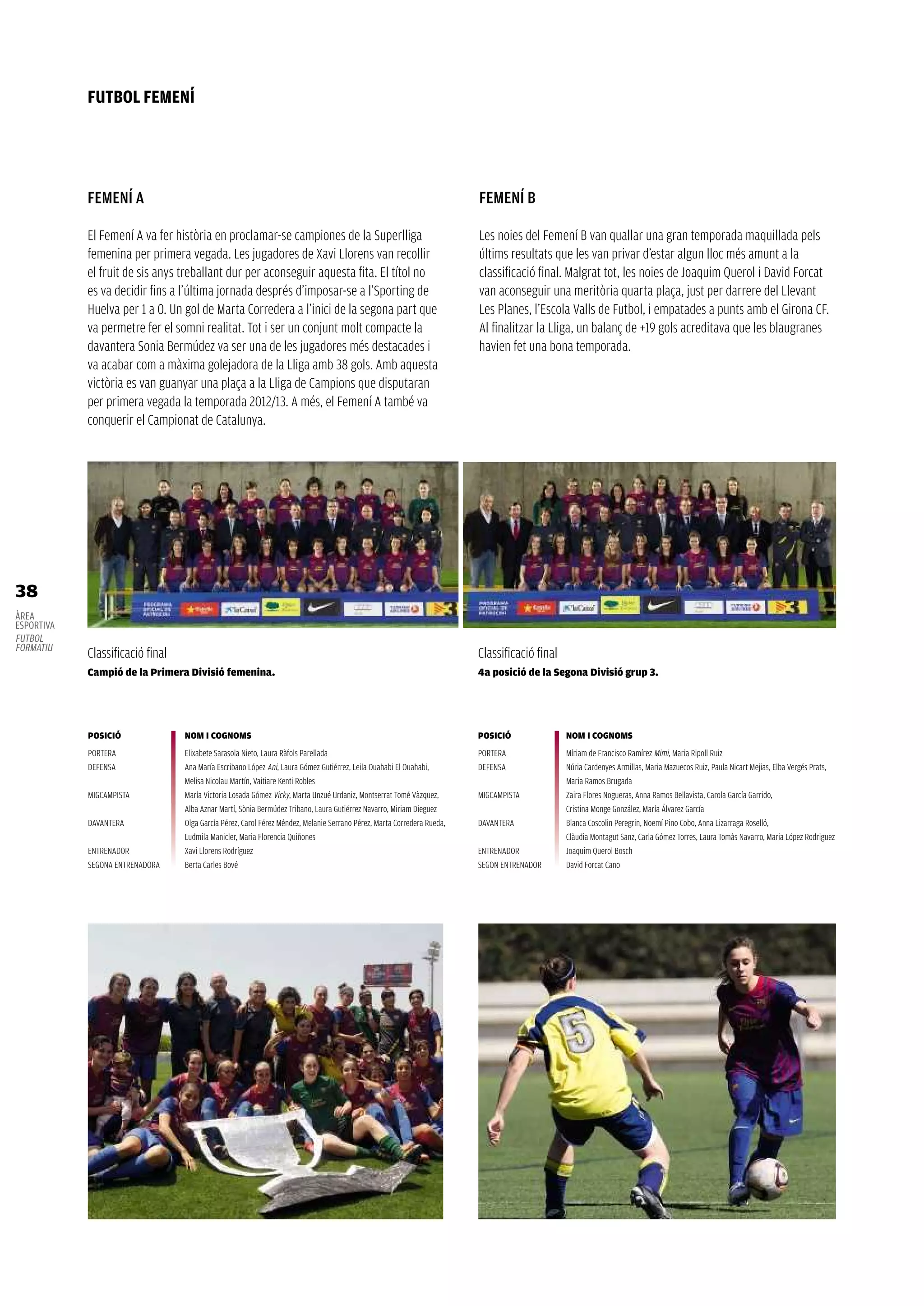 FC Barcelona - Memòria Anual 2011/12 | PDF