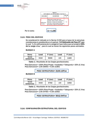 Memoria de calculo proyecto vigil | DOCX