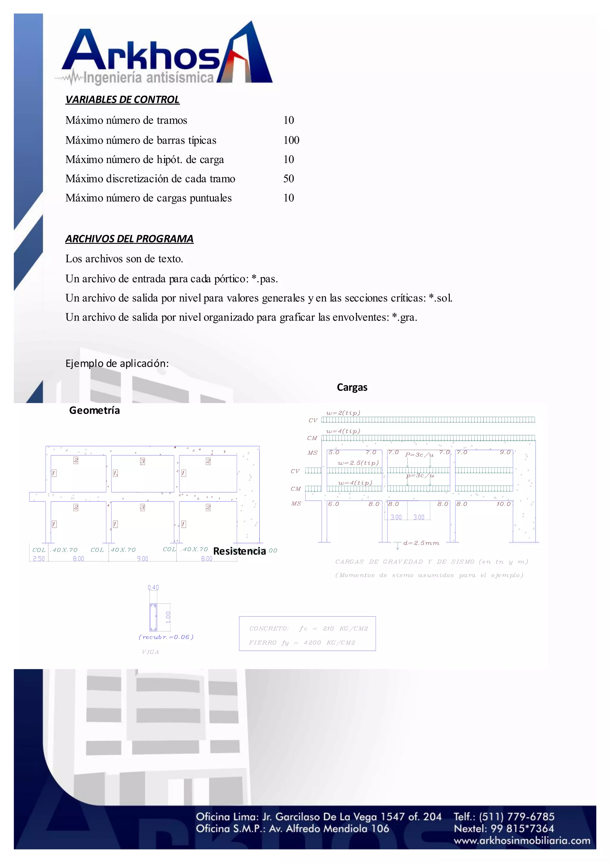 Memoria de calculo metrocolor | PDF