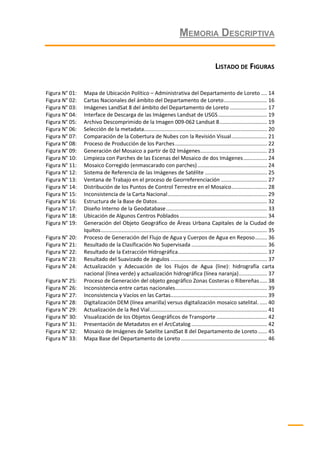 Memoria descriptiva mosaico_mapa_base_loreto_final | PDF