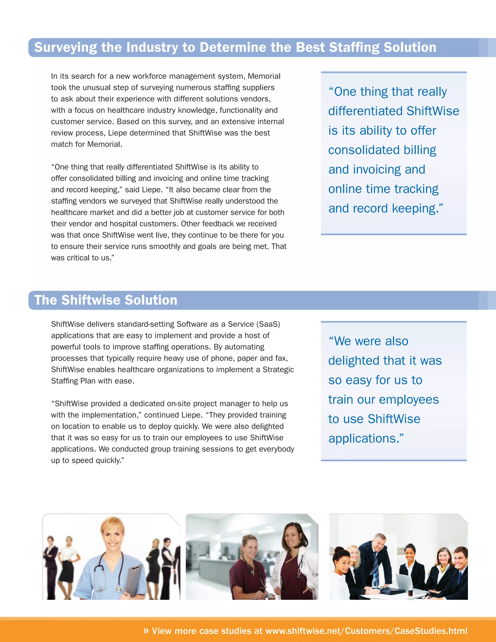 Memoria Health Case Study | PDF