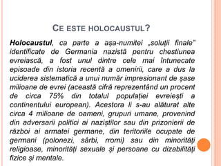 Memoria Holocaustului în România.pptx