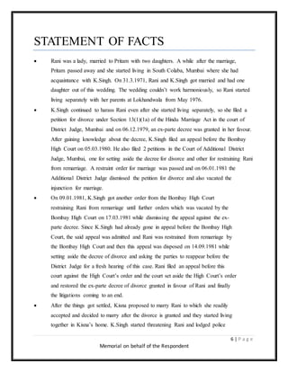 Memorial respondent | DOCX