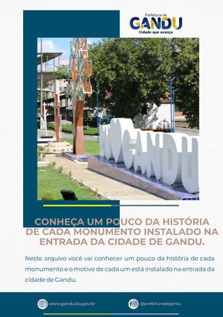 Memorial entrada da cidade de gandu | PDF
