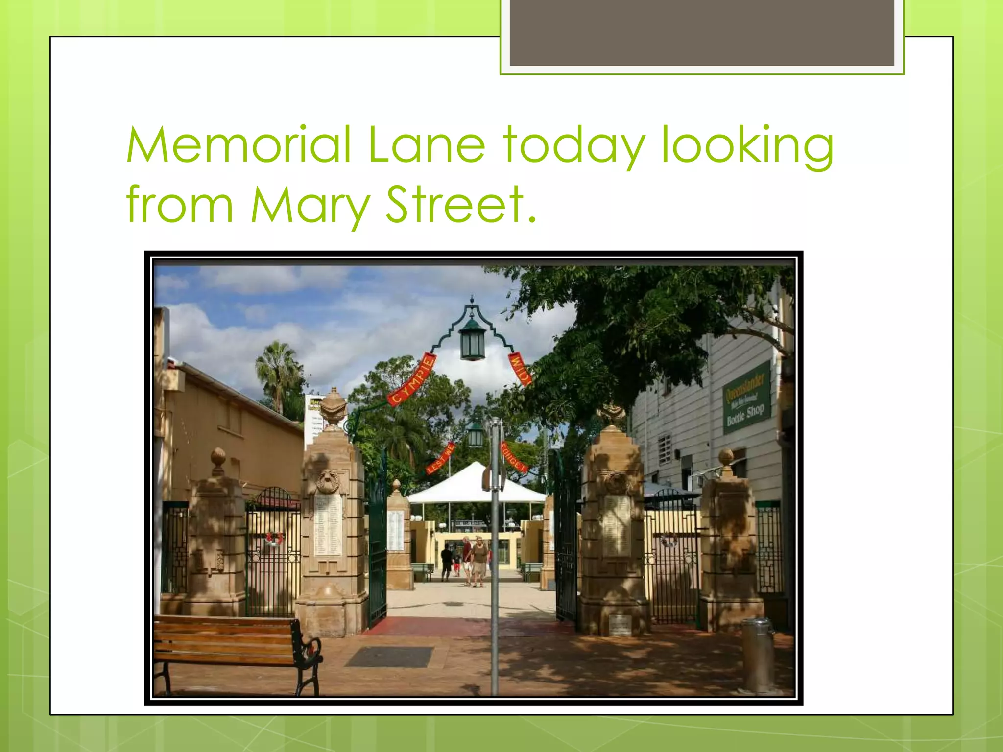 Memorial lanepowerpoint | PPTX