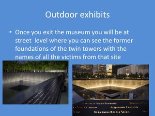 9/11 Memorial museum tour | PPTX