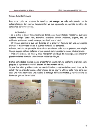 Actividades Igualdad | PDF