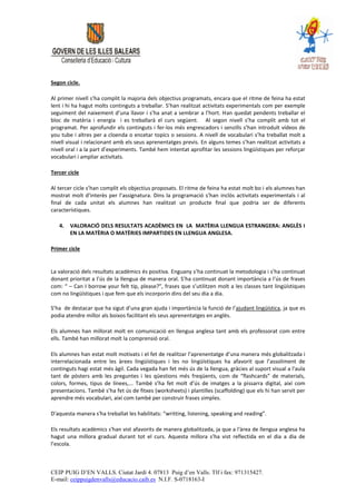 Memoria plurilingüe 14 15 | PDF