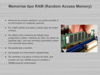 Memoria principal | PPTX