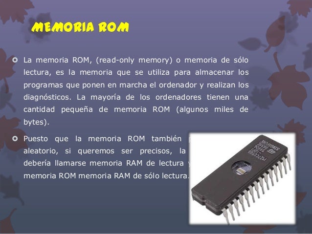 Clasificacion De Memoria Ram Y Rom - slingo